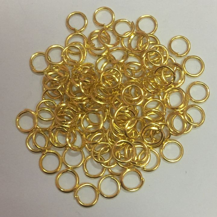Jump Rings For Jewelry Making And DIY Crafts Accessories. 50 Grams 4 MM ...