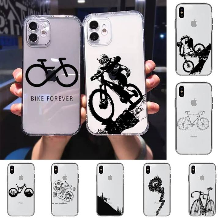 Bicycle Bike Sport Phone Case for iPhone 11 12 13 mini pro XS MAX 8 7 6 6S Plus X 5S SE 2020 XR ...