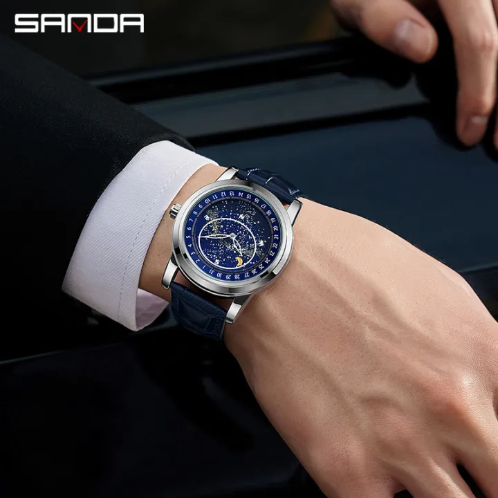 Sanda New Model 7001 Watch Fully Automatic Mechanical Fashion Trend ...