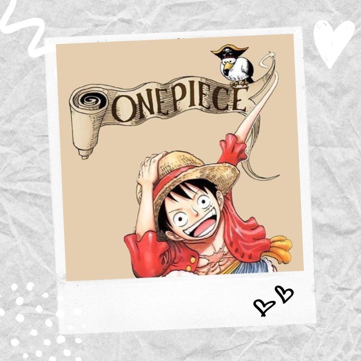 Anime One Piece Luffy | Polaroid | Daraz.com.np