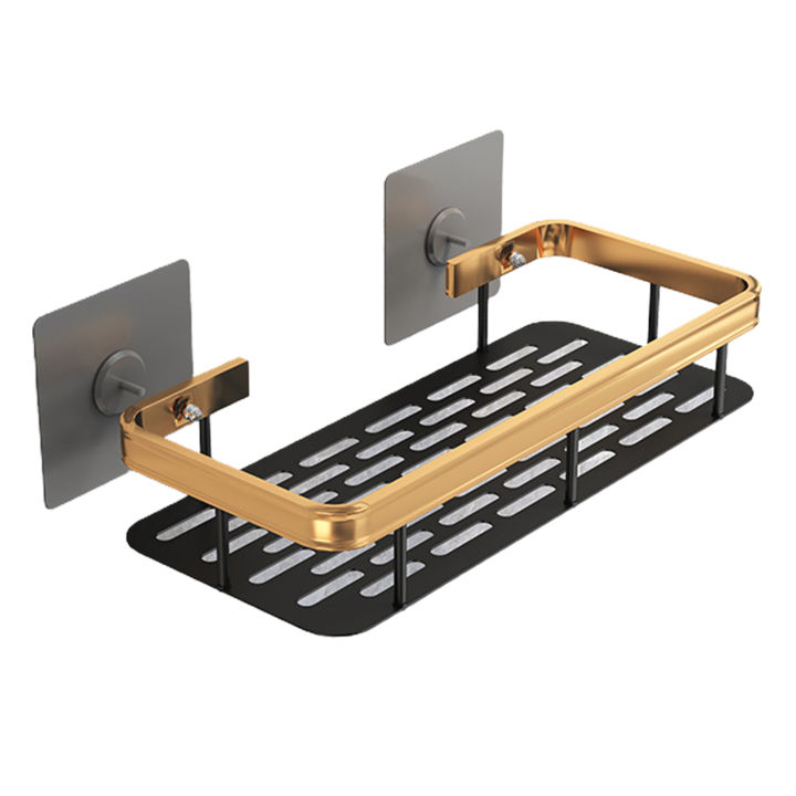 Bathroom Shelf Water-proof Draining Holes Bathroom Organizer | Daraz.com.np