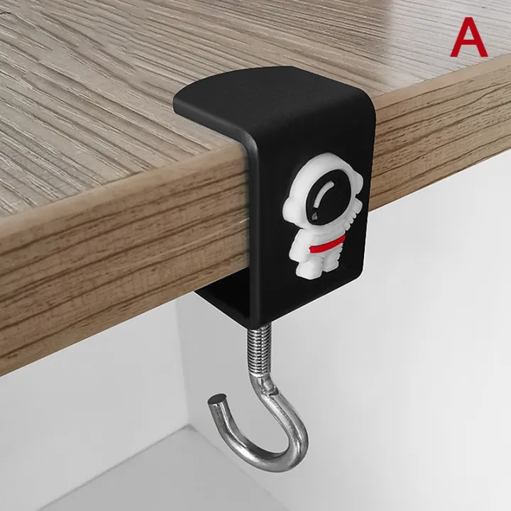 HIUOI Hook Office Desktop Metal Hook Swivel Adjustable 【2025 Version ...