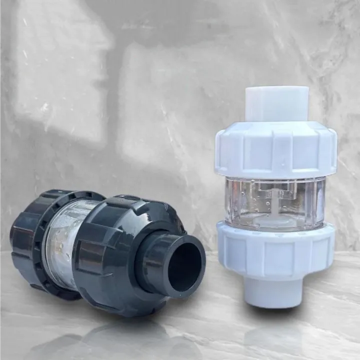 Economical UPVC Aquarium Check Valves Non Return 20/25/32mm Fish ...