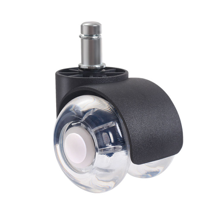 Mute Swivel Wheels Circlip Transparent Wheel Furniture Mute Pulley ...