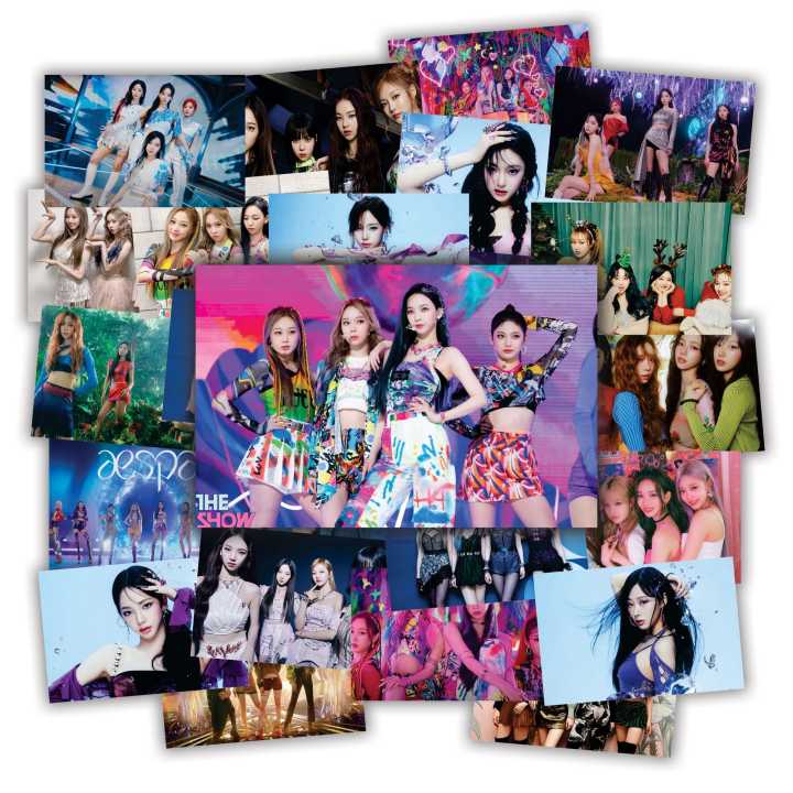 KYVOR Aespa Collectible Sticker Pack of 25pcs (10cm x 15cm) | Daraz.com.np