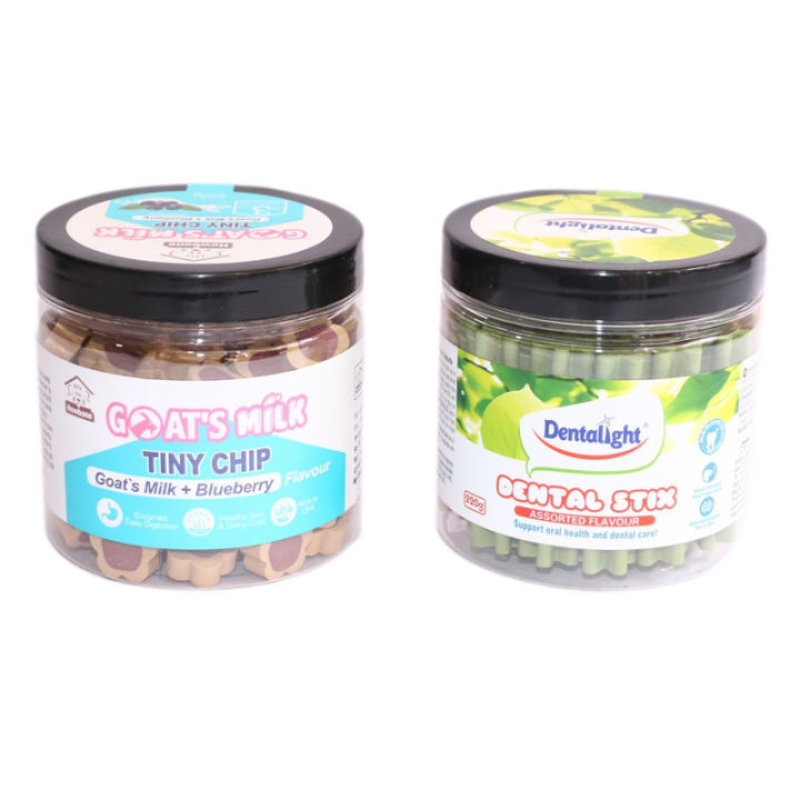 Combo Of Dentalight Dental Stix & Goat's Milk Tiny Chip-220 g | Daraz.com.np