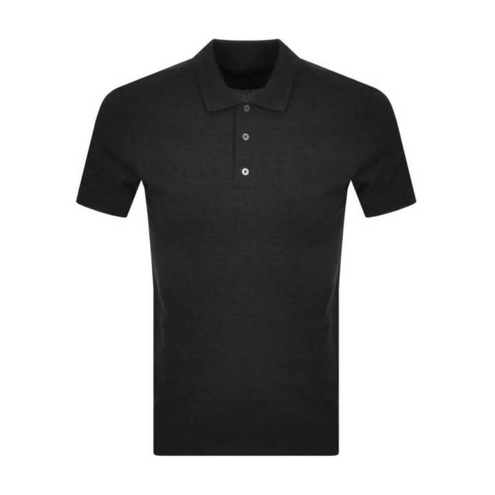 Black Plain Cotton Polo T-Shirts For Men | Daraz.com.np