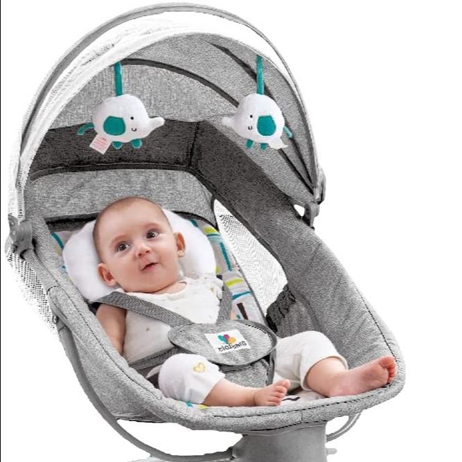 Baby 3 In 1 Delux Electric Auto Swing Rocker | Daraz.com.np