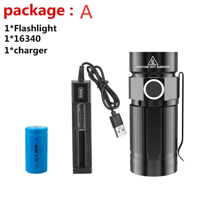 Portable Mini Strong Light XPG LED Flashlight Pocket Flashlight Bright ...