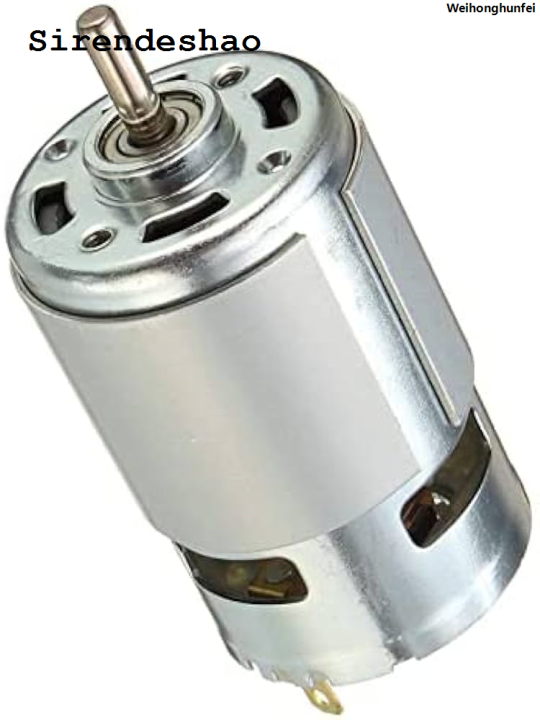 Weihonghunfei775 12V DC Motor 21,000 RPM Brushed Portable Electric ...