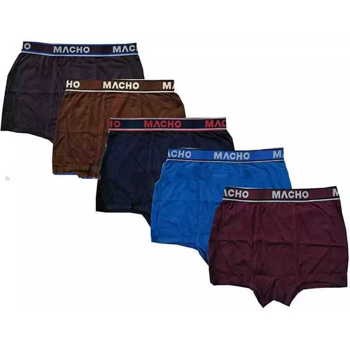 Macho Mini Fine Assorted Men's Cotton Trunk/Underwear Assorted Colour ...