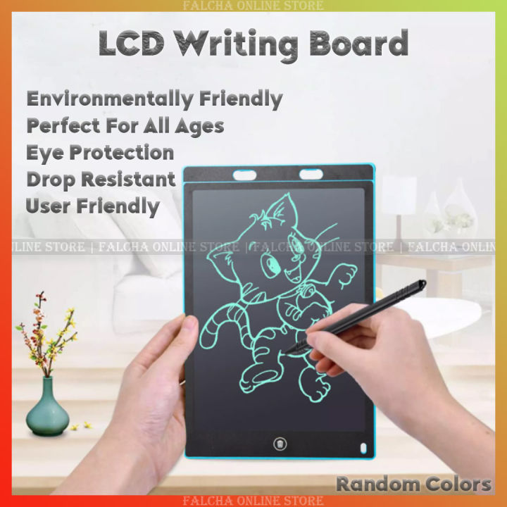 Lcd Writing Tab Electronic Writing Drawing Doodle Board Handwriting ...
