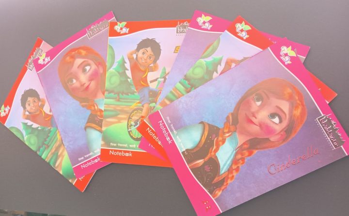 A Set of 6 Nepali Handwriting Practice 2 line Notebook | Daraz.com.np