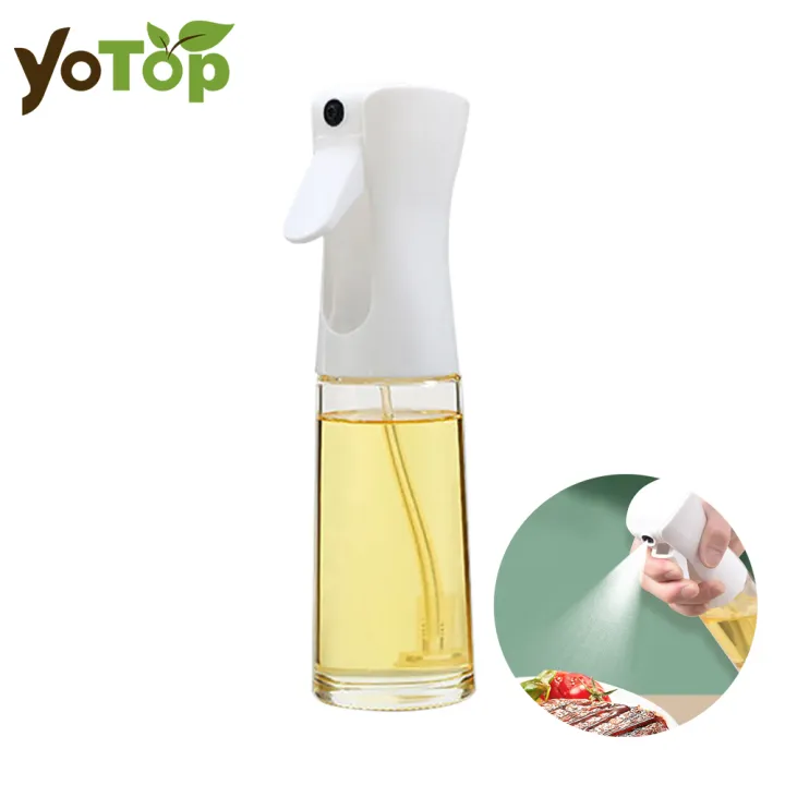 220ML Glass Bowl BBQ Olive Oil Spray Diffuser For Kitchen Dispenser ...