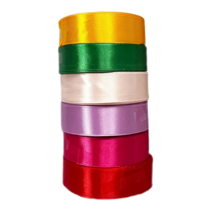 Multipurpose Satin Ribbon 25mm 25 Yards Daraz .np