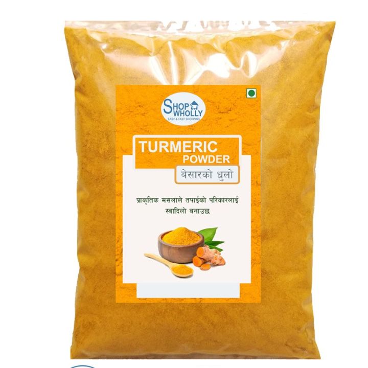 SHOP WHOLLY Turmeric Powder ( Besar Ko Dhulo ) - 200Gm | Daraz.com.np