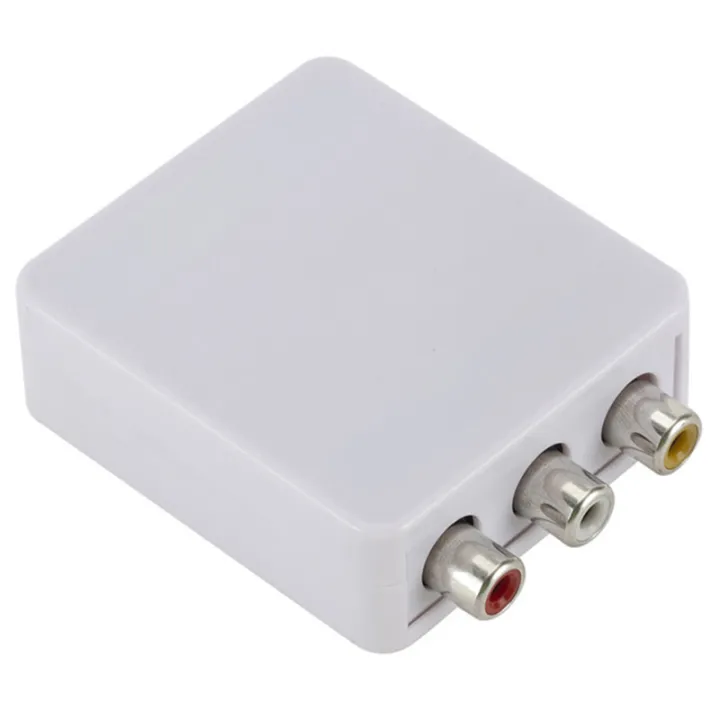 RCA/Composite A/V To RF/Coax/Coaxial Converter RF Modulator AV 2 COAX ...