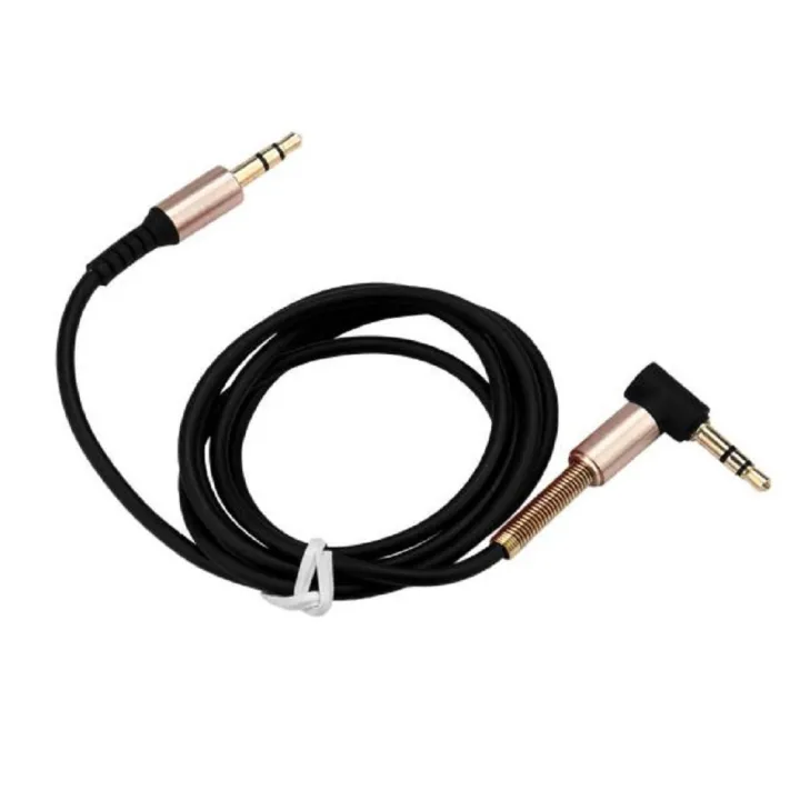 Spreeshop 3.5mm Jack Elbow Male to Male Stereo Headphone Car Aux Audio ...