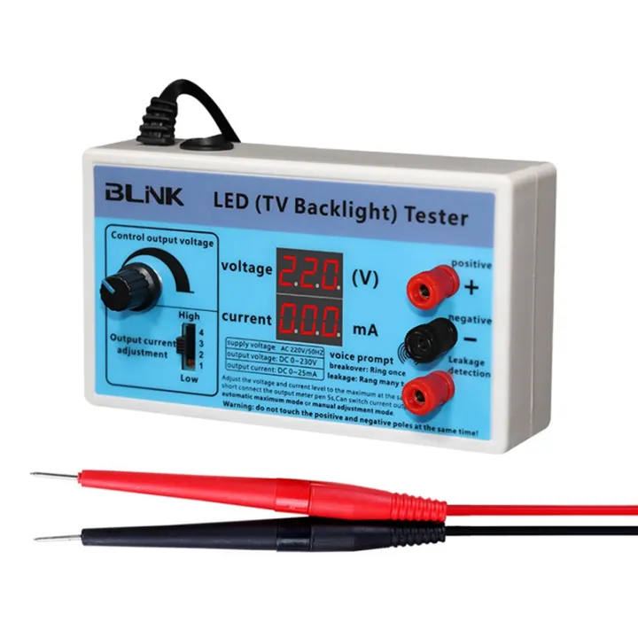TV Backlight Tester Meter 0-230V Output Multipurpose LED Lamp Strip ...