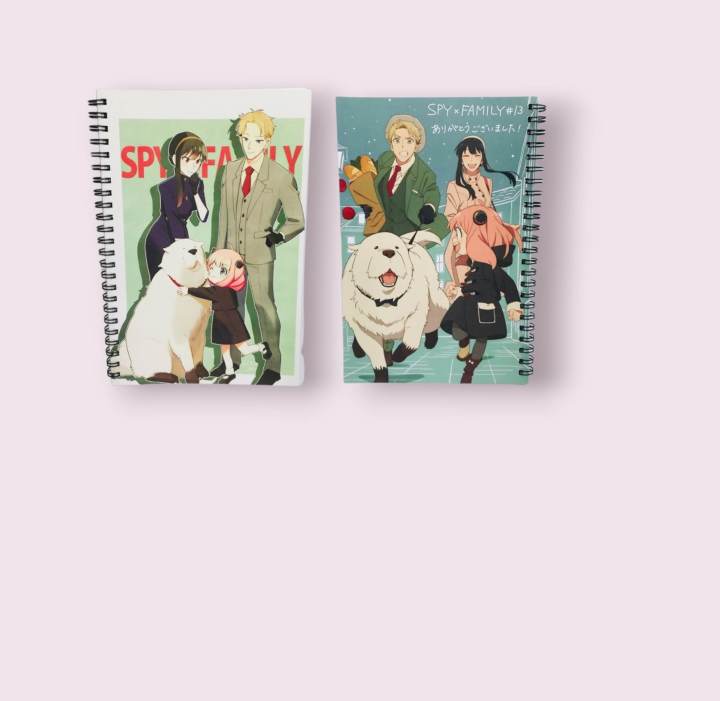Spy Family Spiral Notebook | Daraz.com.np