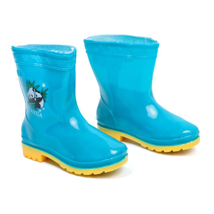Rubber Sky Blue Rainboot Gumboots For Kids | Daraz.com.np