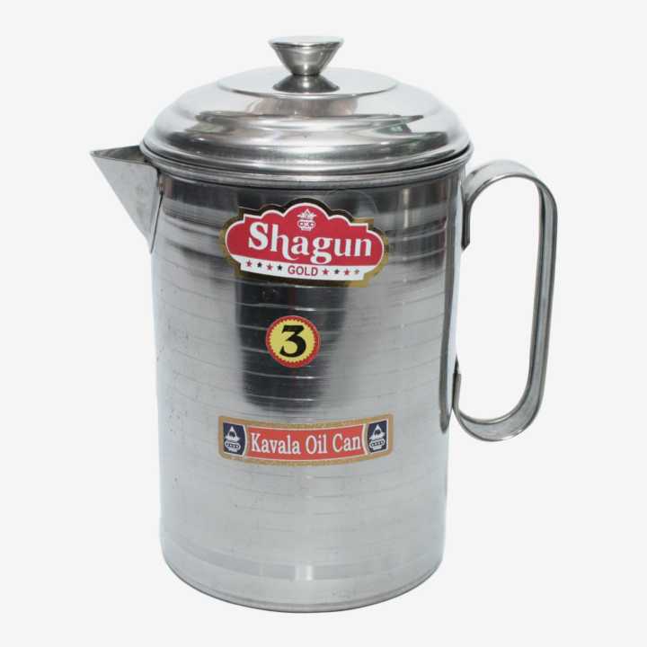 Silver Oil Can 500Ml | Daraz.com.np