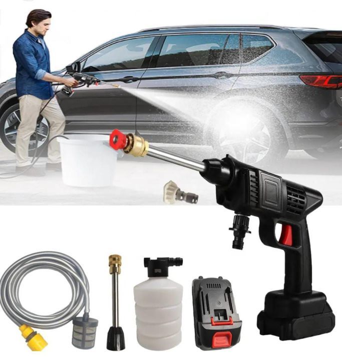 High Power Car Washing Guns Wireless Rechargeable Portable High ...
