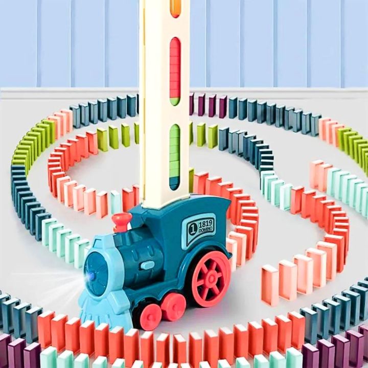 Electric Domino Train Set for Children | Daraz.com.np