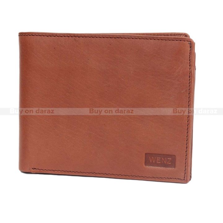 Wenz Brick Bi-Fold Wallet For Men | Daraz.com.np