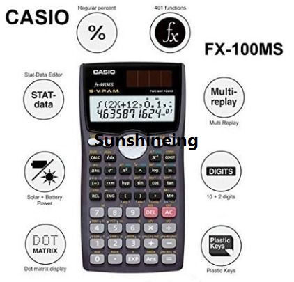Original Casio Fx 100ms 1st gen scientific calculator | Daraz.com.np