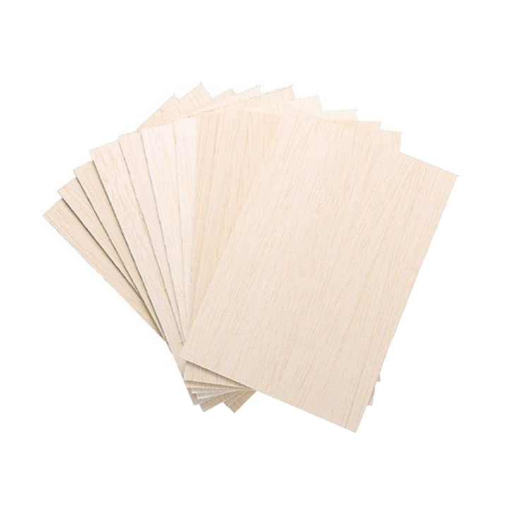 50 Pack Unfinished Wood Sheets Balsa Wood Thin Wood Board for House Aircraft Ship Boat Arts And Crafts DIY Ornaments Daraz .np