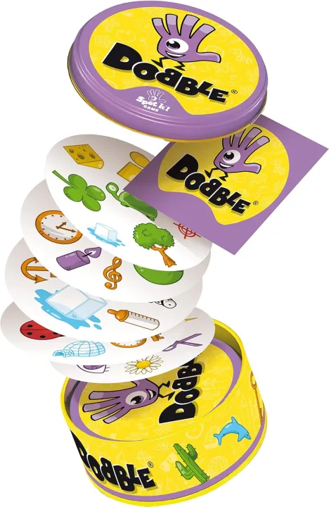 Dobble Spot It, Visual Perception Card Game, Learning Game (Multicolor ...