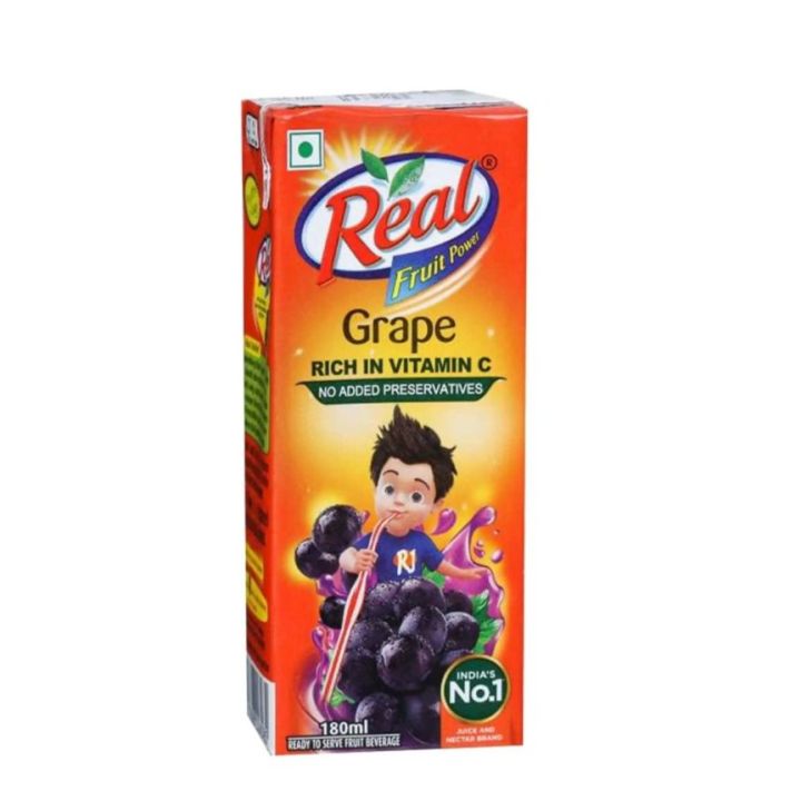 Real Grape Juice 180 ml | Daraz.com.np