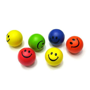 Rubber Smiley Stress Relief Ball | Daraz.com.np