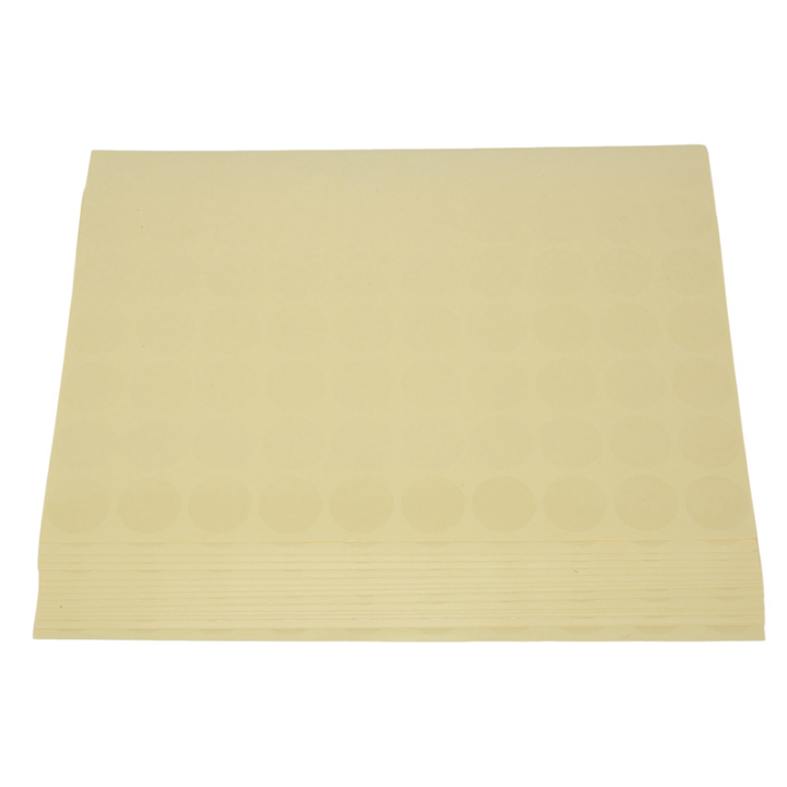 JAERBEE 1050 Crystal Clear Round Stickers 19mm Stick Adhesive Seal ...