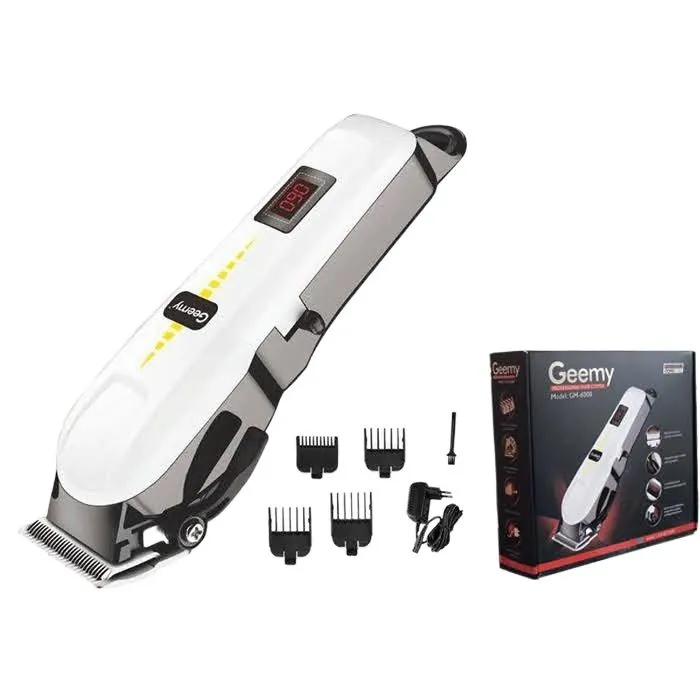 Geemy GM 6008 Rechargeable Professional Hair Clipper / Trimmer For Men ...