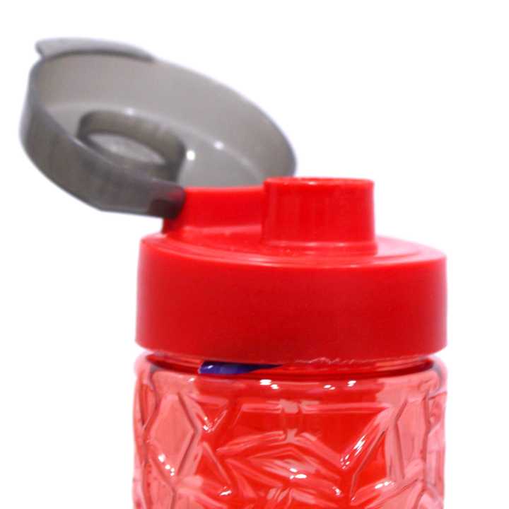 Transparent Plastic Infuse Water Bottel Red 1L | Daraz.com.np