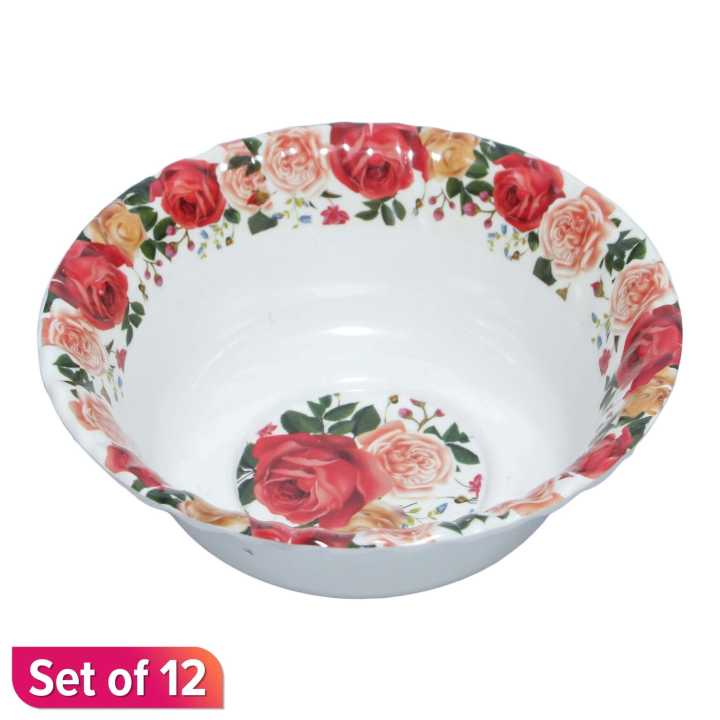 Servewell 100% Melamine Serving Bowl Set Of 12 | Daraz.com.np