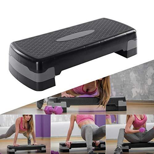 Adjustable Aerobic Stepper Platform with 2 Risers Aerobic Platform Gym ...