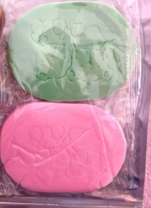 1 Pack = 2 Pieces Large Powder Puff - Sponge Applicator for Cosmetics ...