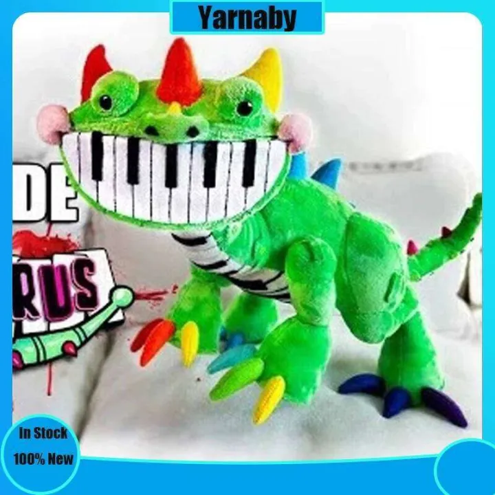 Pianosaurus Plush Anime Nightmare Critters Yarnaby Plushie Soft Doey ...