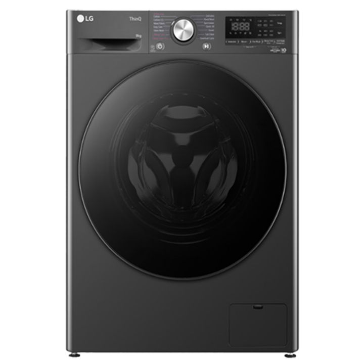 LG Brand 9 Kg Front Load Washing Machine with Free 6 Kg Ariel Detergent ...