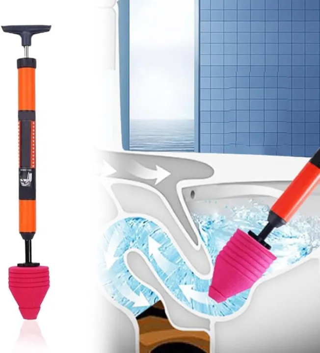 Turbo Flush High Pressure Dredging Tool, High Pressure Toilet Plunger ...