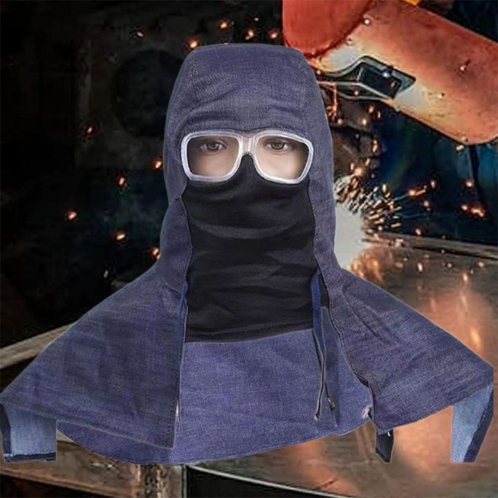 Safe Neck Cover Welding Hood Full Protective Full Face Cover Welding ...