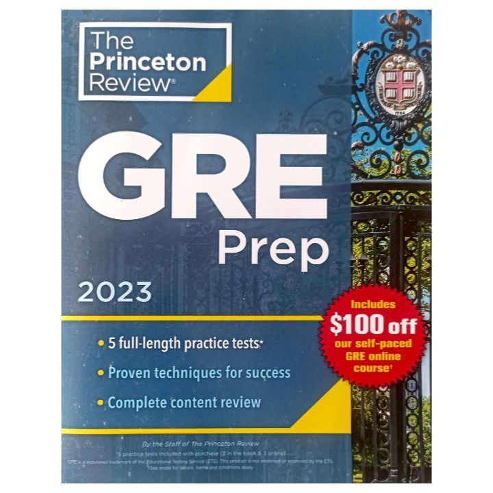 GRE Preparation Book 2023 - The Princeton Review (New Edition: 2023) | Daraz.com.np