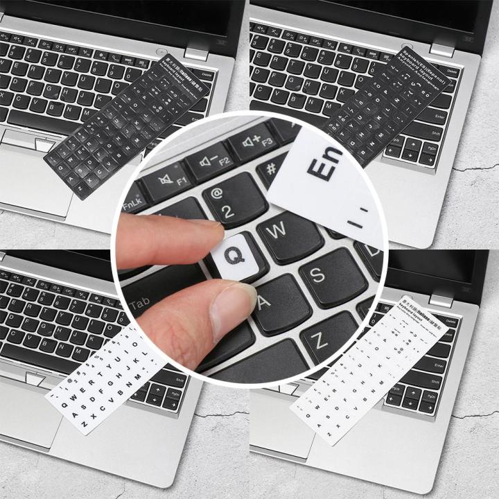 Laptop Keyboard Deutsch Arabic Russian Letter Keyboard Stickers Spanish ...