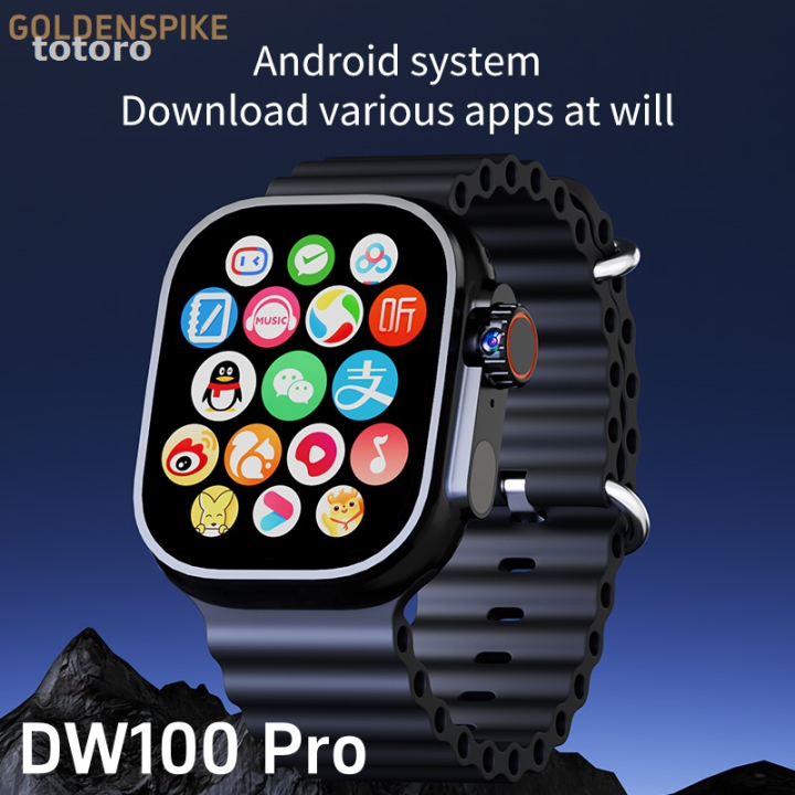 totoro DW100 Pro Smartwatch Fingerprint unlock S10 Ultra Smart Watch ...