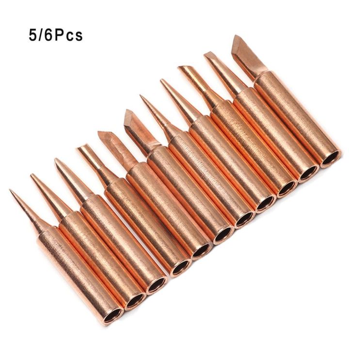 5/6 Pcs SK/K/3C/2.4D/B/I Nonmagnetic Pure Copper 900M-T Welding Tips ...