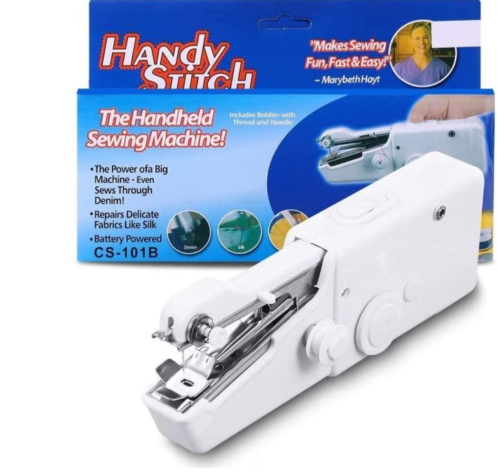 Mini Portable Sewing Machine: Cordless Handheld Electric Stitch Tool ...