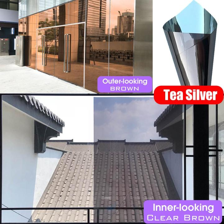 colorful 50cm x 1M Window Tint Film Solar Reflective Window Film One ...